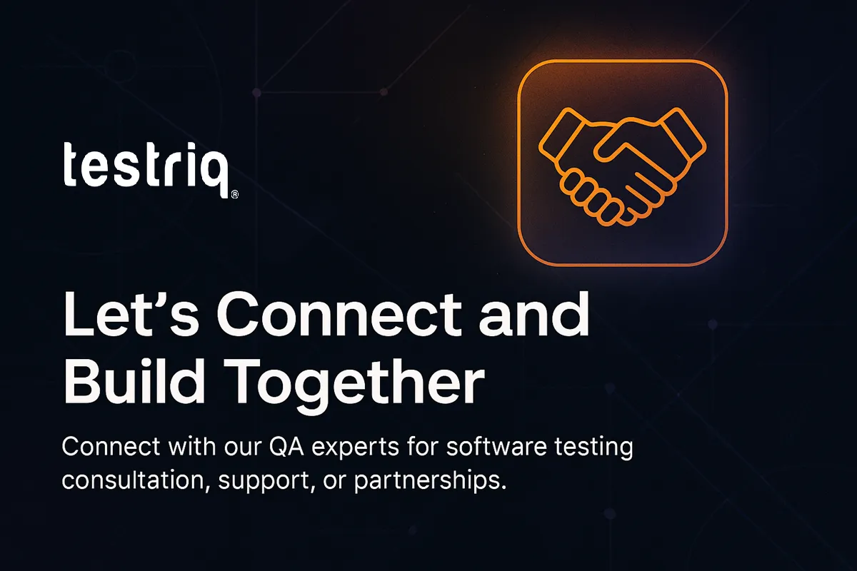 Contact Us Testriq QA Lab | Software Testing Services | Testriq